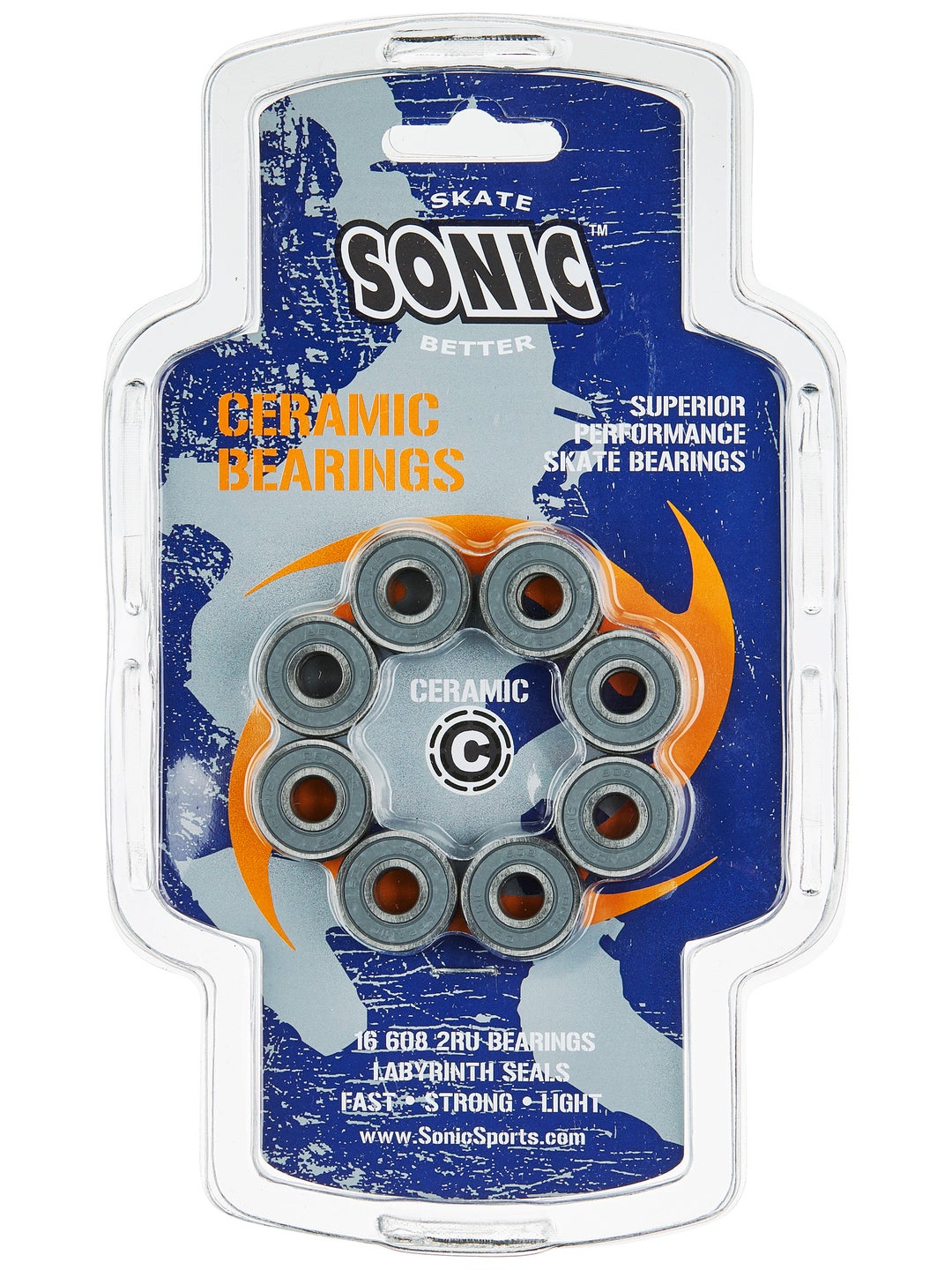 Sonic Ceramic Bearings 16pk - Inline Warehouse