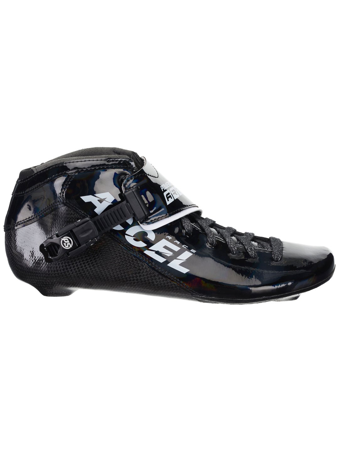 Powerslide Accel Race Boots - Black - Inline Warehouse