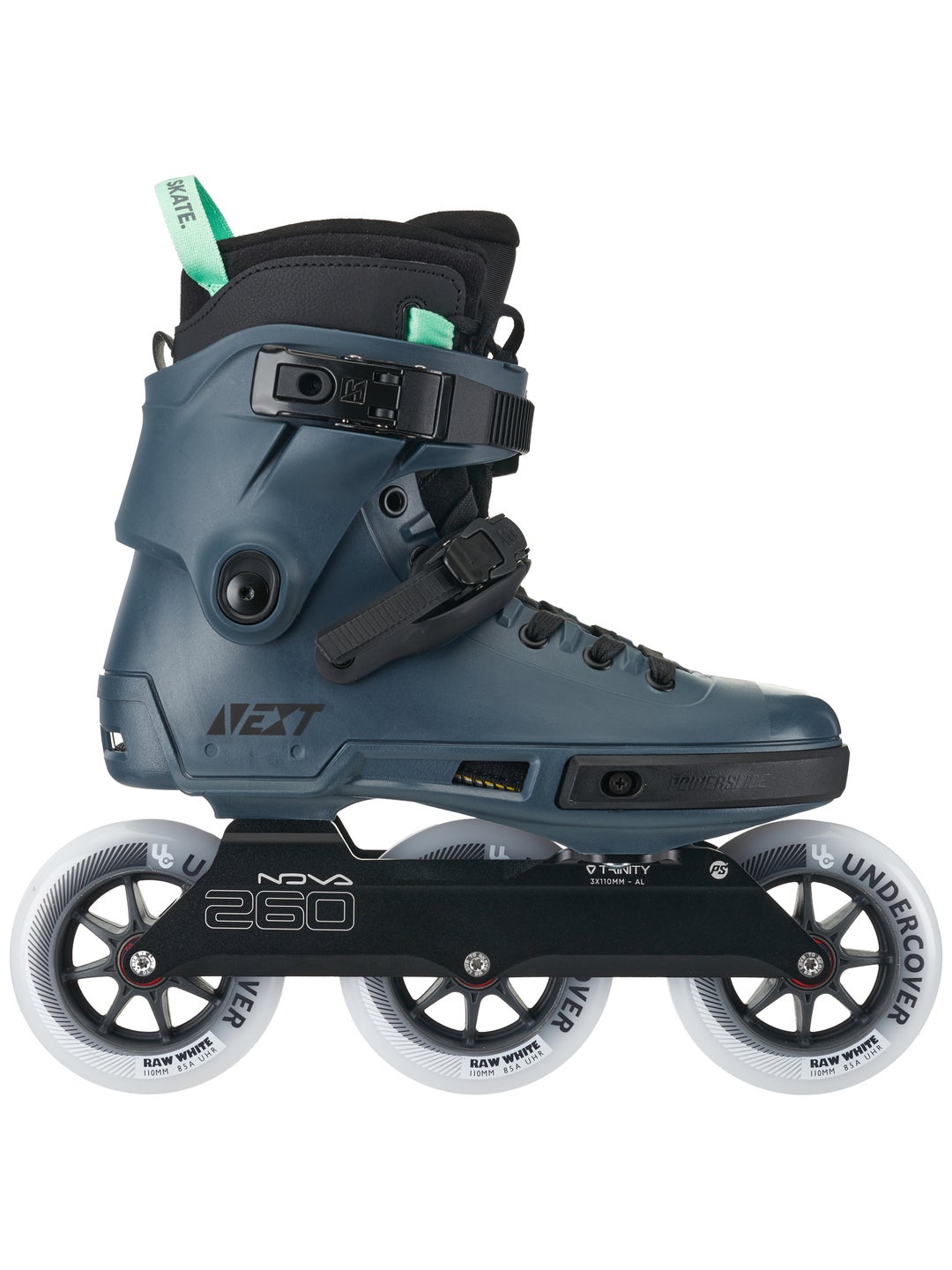 Powerslide Next Pro 110 Skates - Black - Inline Warehouse