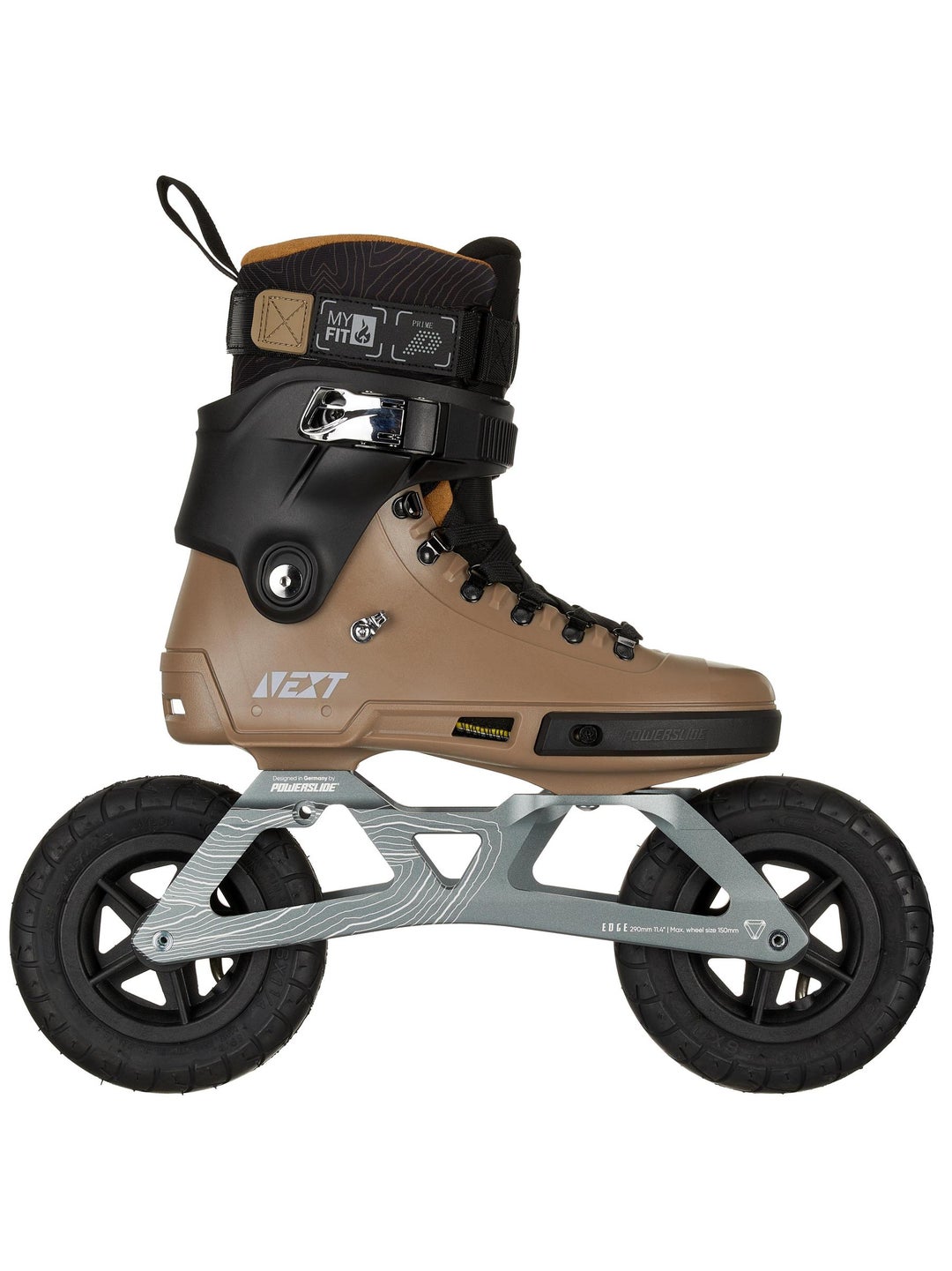 Powerslide Next Edge SUV 150 Skates - Brown - Inline Warehouse