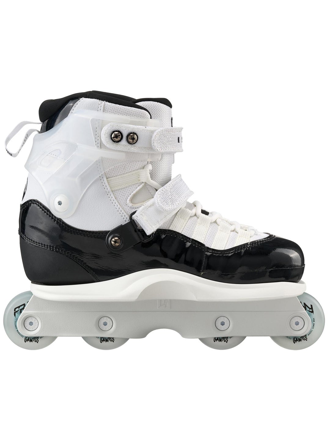 GAWDS FM5 Skates - White/Black - Inline Warehouse