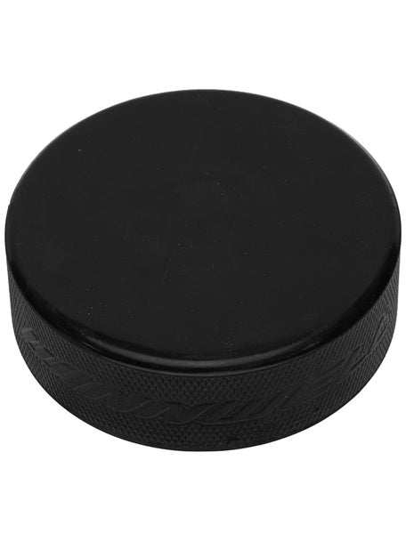 Winnwell Official Ice Hockey Puck 6 oz Black - Ice Warehouse