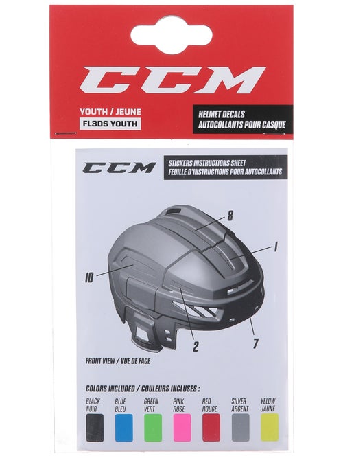 Hockey Helmet Decals - Ice Warehouse