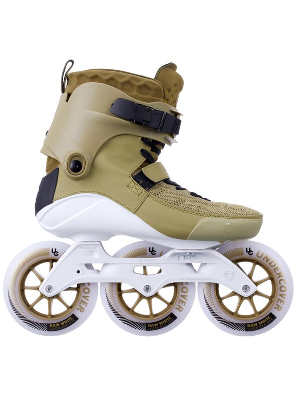 Powerslide Swell 125 3D Adapt Skates - Gold - Inline Warehouse