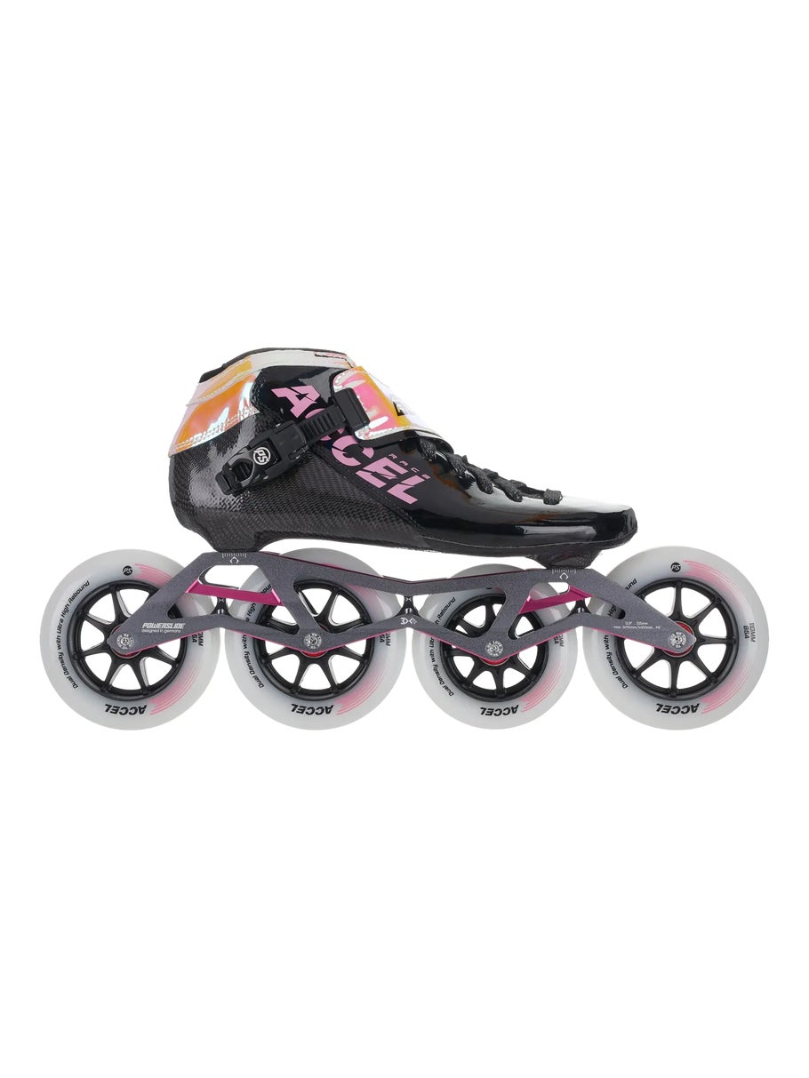 Powerslide Accel 110/100 Race Skates - Pink - Inline Warehouse