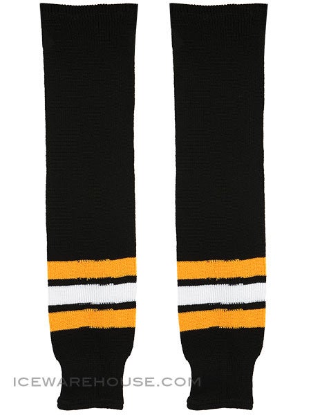 CCM S100P NHL Knit Hockey Socks - Boston Bruins - Ice Warehouse