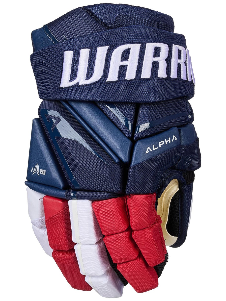 Warrior LX3 Pro Team Stock Hockey Gloves- USA 4 Nations - Ice Warehouse