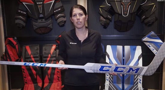 CCM Goalie Stick Curve Chart | Ice Warehouse